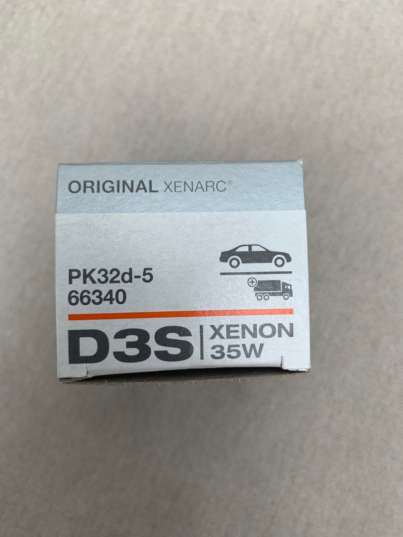 Original OSRAM D3S Xenon light 35W 66340, Car Accessories, Electronics & Lights on Carousell