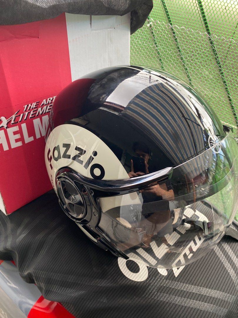 Original Yamaha Fazzio Classic Helmet, Motorbikes, Motorbike Parts ...