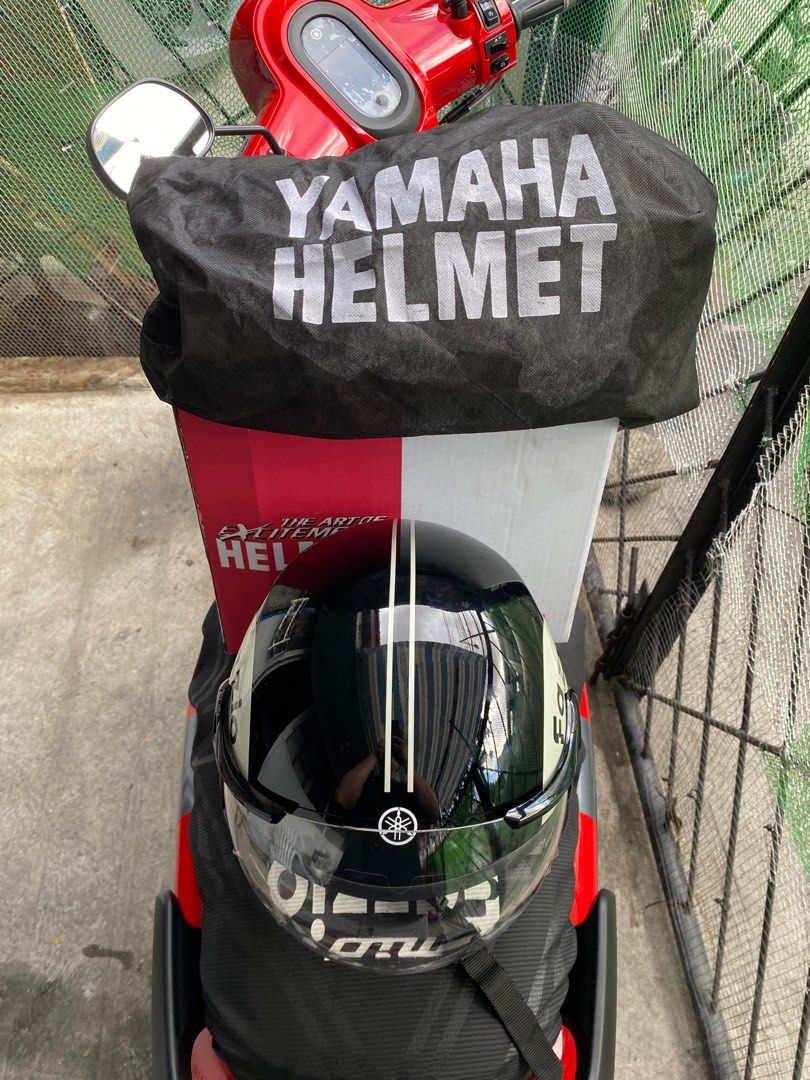 Original Yamaha Fazzio Classic Helmet, Motorbikes, Motorbike Parts ...