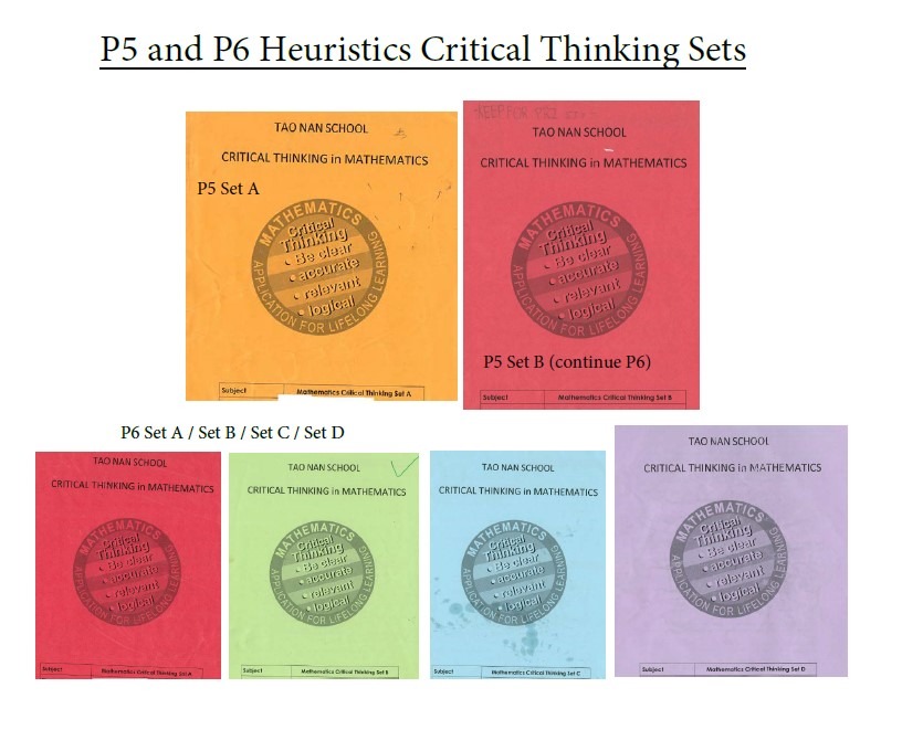 P5 P6 Math Critical Thinking Tan Nan School / heuristic mathematics ...