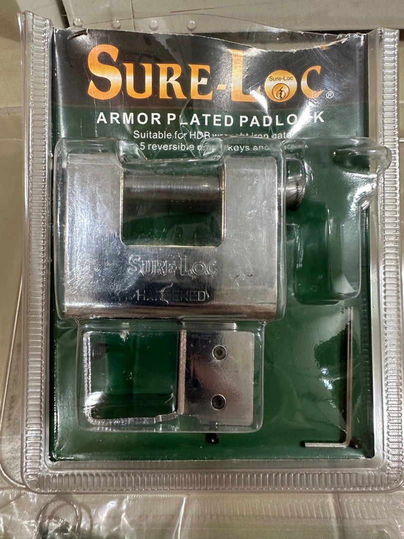 Padlock - Surelock, Furniture & Home Living, Security & Locks, Locks ...