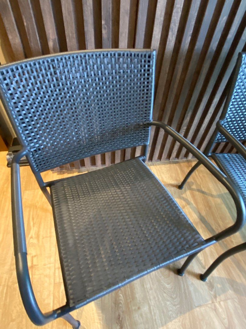 Pair of Outdoor IKEA Chairs, Furniture & Home Living, Furniture, Chairs ...