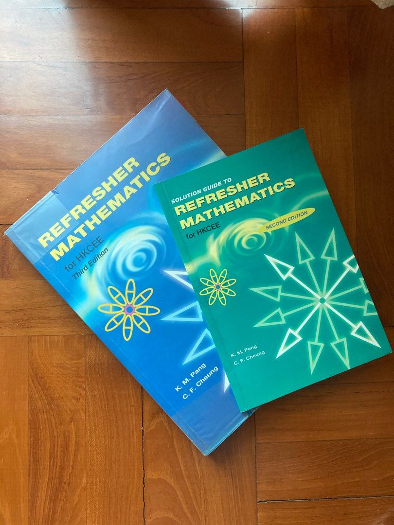 Pang & Cheung, Refresher Mathematics (with solution), 興趣及遊戲, 書本 & 文具 ...