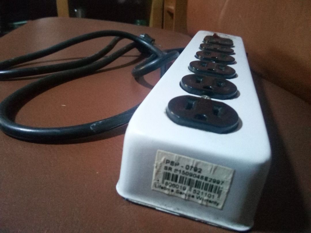 Panther Extension Cord (Heavy Duty/1.75Meters) Voltage Surge Protection ...