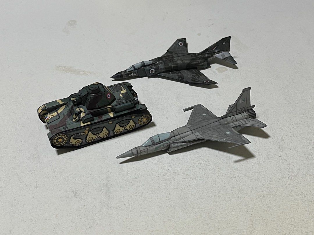 Paper craft military models (Free), Hobbies & Toys, Stationery & Craft ...