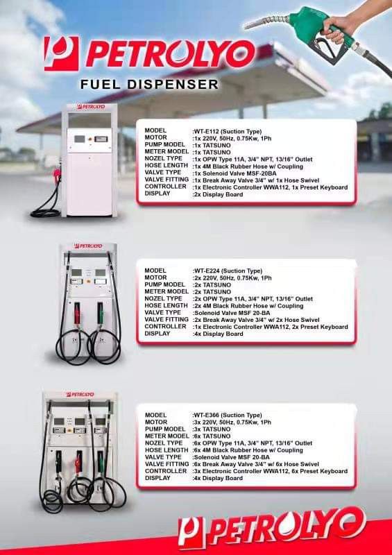 Petrolyo Fuel Dispenser, Commercial & Industrial, Construction ...