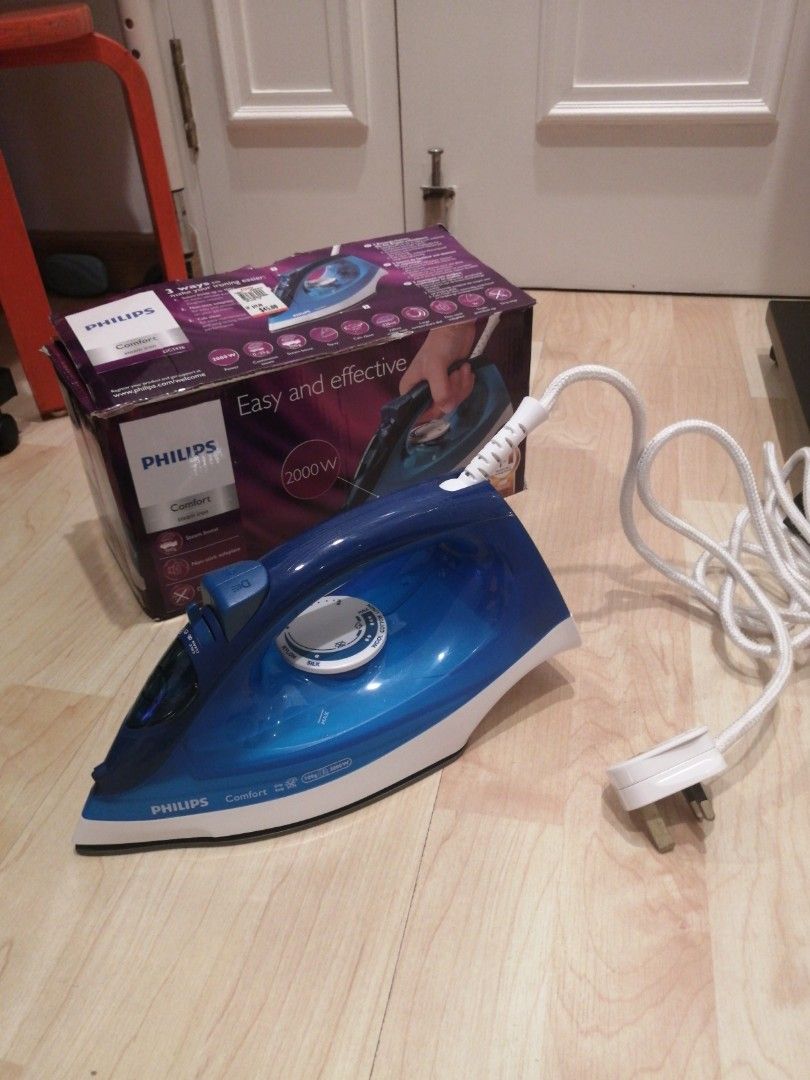 Philips Comfort Steam Iron, TV & Home Appliances, Irons & Steamers on ...