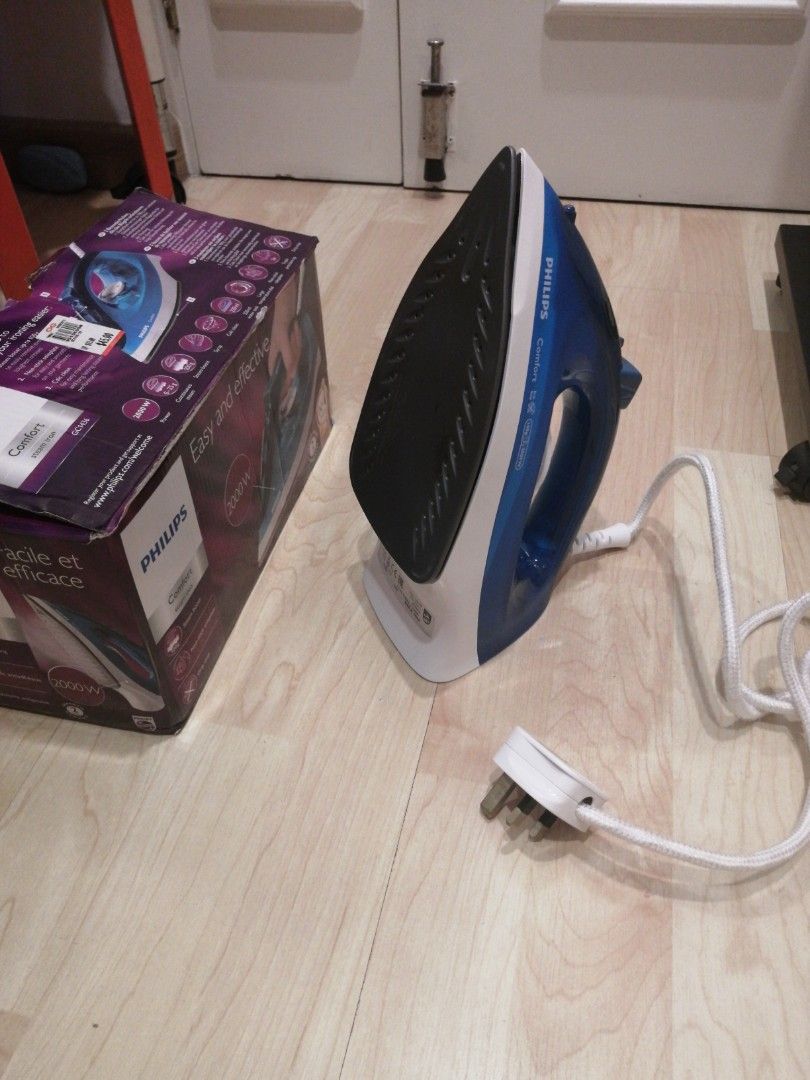 Philips Comfort Steam Iron, TV & Home Appliances, Irons & Steamers on ...