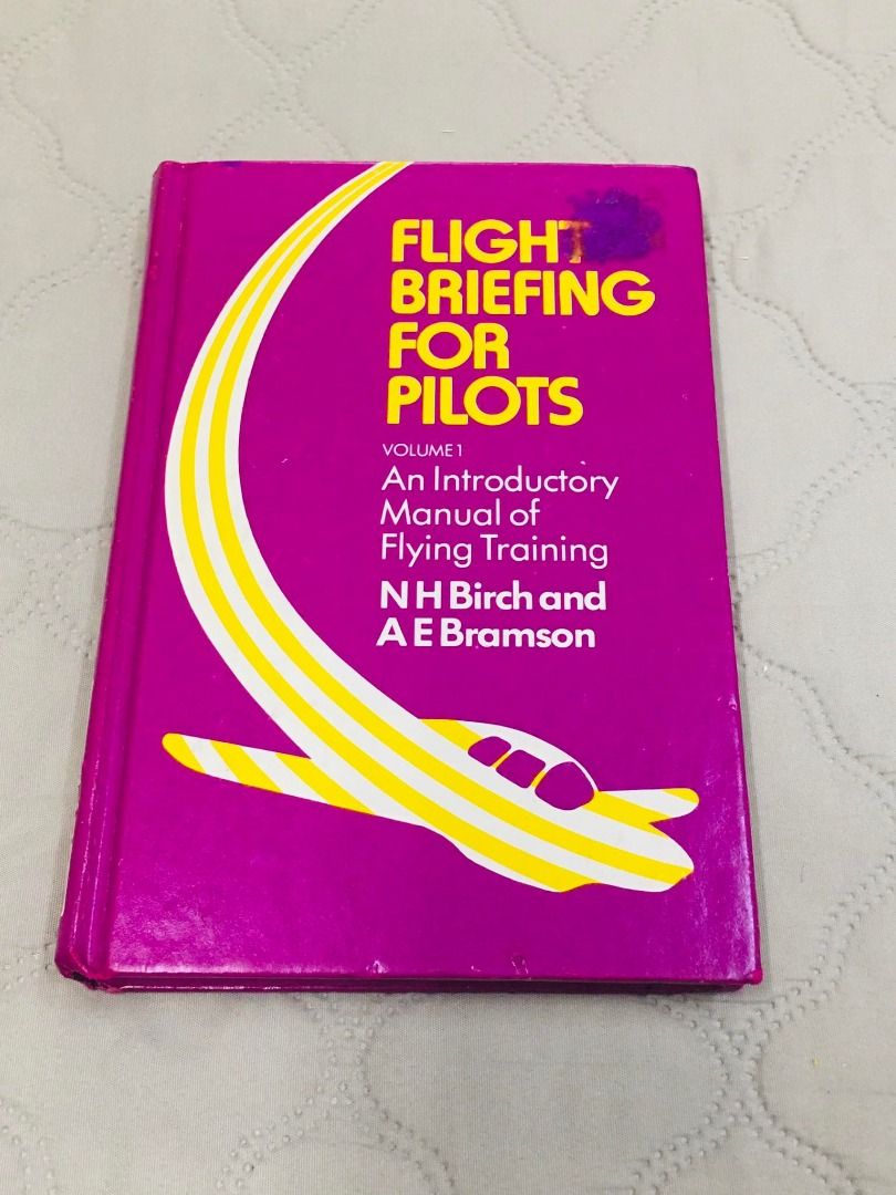 Pilot Book - Flight Briefing For Pilots (Hard bound), Hobbies & Toys ...