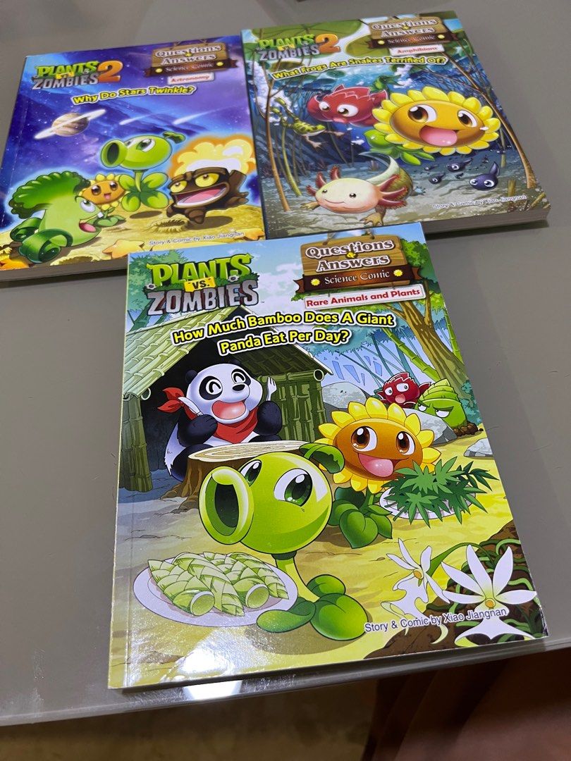 Plants vs Zombies Science Comics, Hobbies & Toys, Books & Magazines ...