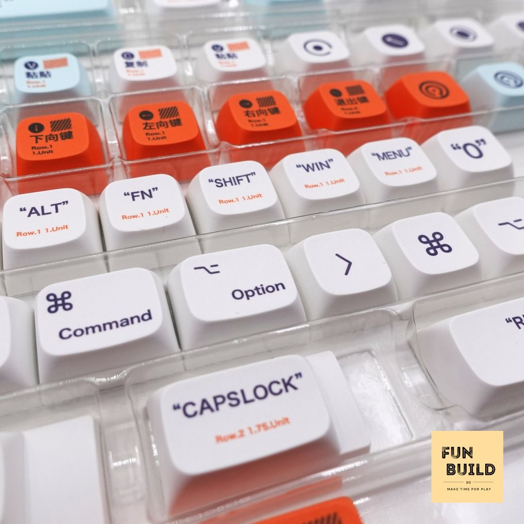 Plastic Theme Keycaps (with Mac keycaps) - XDA Profile - PBT Dye ...