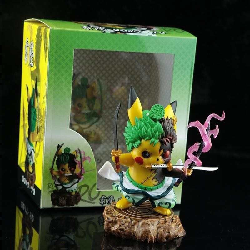 [PO] CUTE ZORO PIKACHU FIGURINE, Hobbies & Toys, Toys & Games on Carousell
