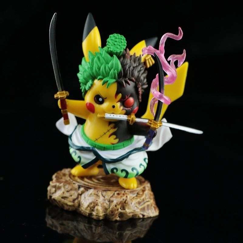 [PO] CUTE ZORO PIKACHU FIGURINE, Hobbies & Toys, Toys & Games on Carousell
