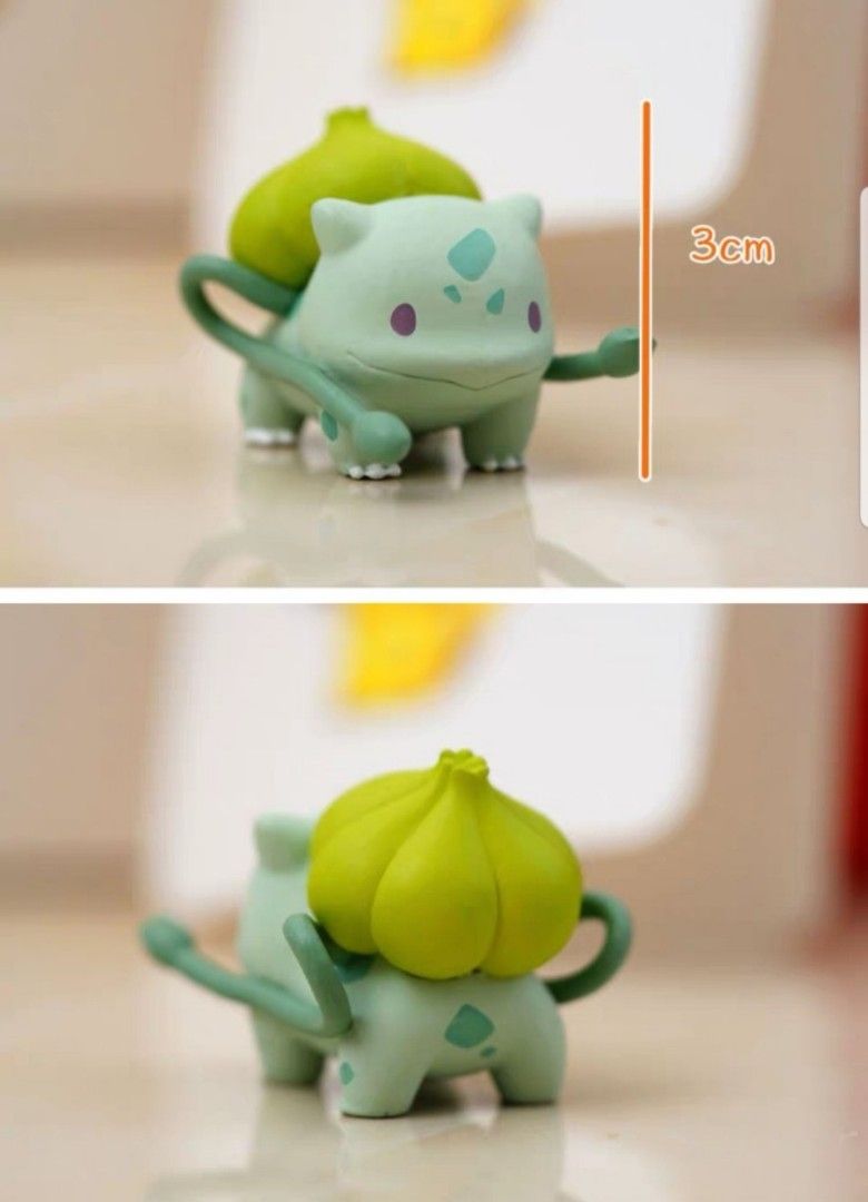 Pokemon Bulbasaur Figurine ditto chibi, Hobbies & Toys, Toys & Games on ...