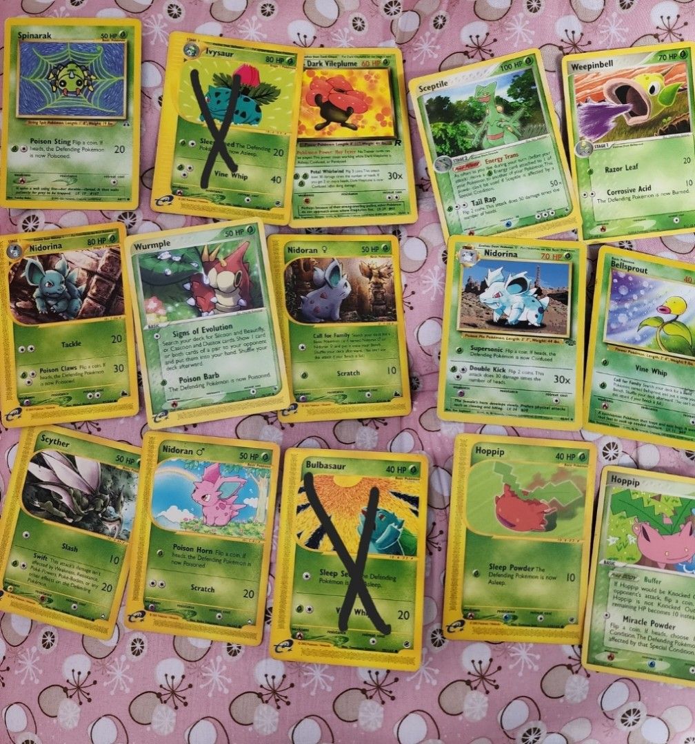 Pokemon card holo and normal, Hobbies & Toys, Toys & Games on Carousell