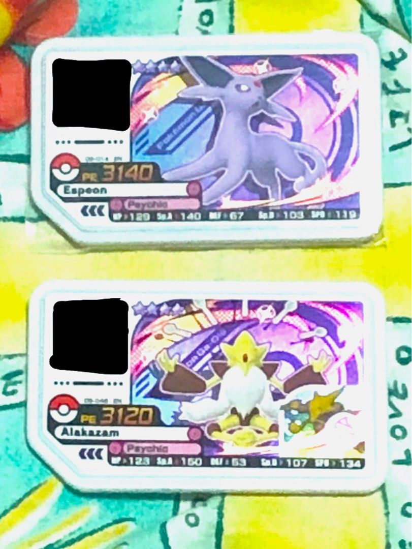 Pokemon Ga Ole Legend Part 2 Psychic Set, Hobbies & Toys, Toys & Games ...