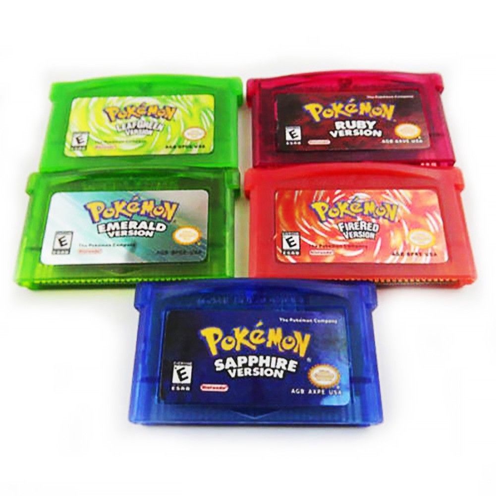 Pokemon Gameboy Advance Cartridges, Video Gaming, Video Games, Nintendo ...