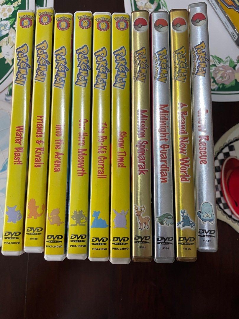 POKEMON DVD COLLECTION, Hobbies & Toys, Music & Media, CDs & DVDs on ...