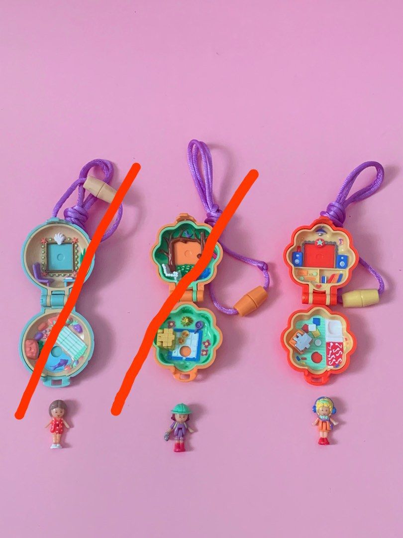 Polly Pocket Lockets - 1991, Hobbies & Toys, Memorabilia & Collectibles ...