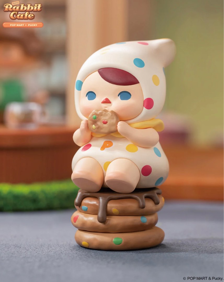 POP MART Pucky Rabbit Cafe Series - Poko Cookie, Hobbies & Toys, Toys ...