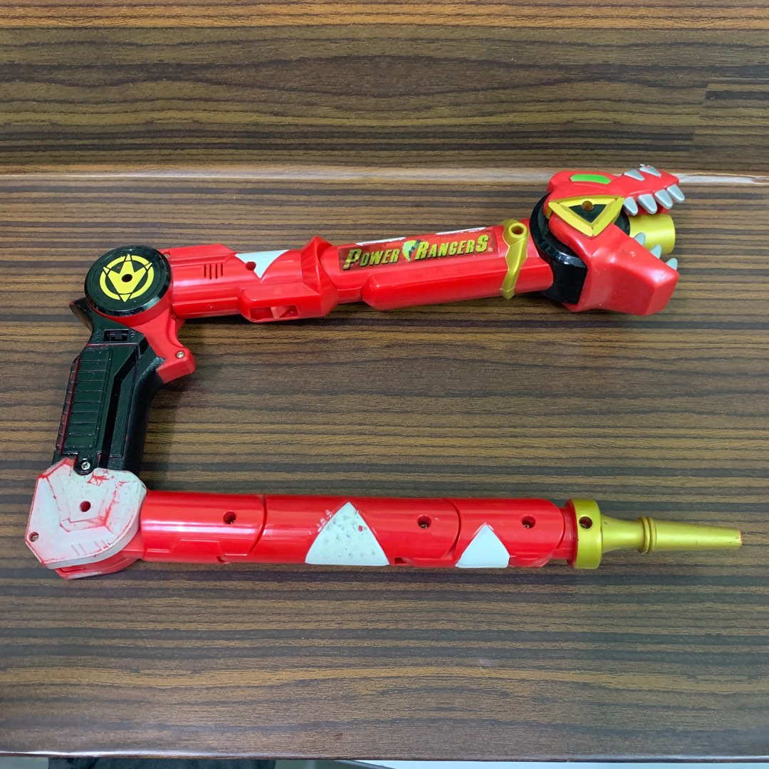 Power Rangers Dino Thunder Tyranno Staff Red rangers, Hobbies & Toys ...