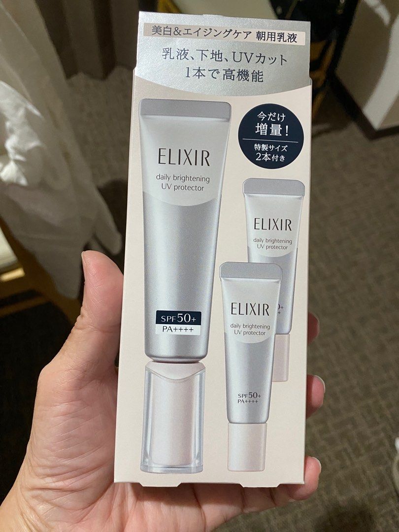 AUTHENTIC ELIXIR sunblock from Japan , Beauty & Personal Care, Face ...