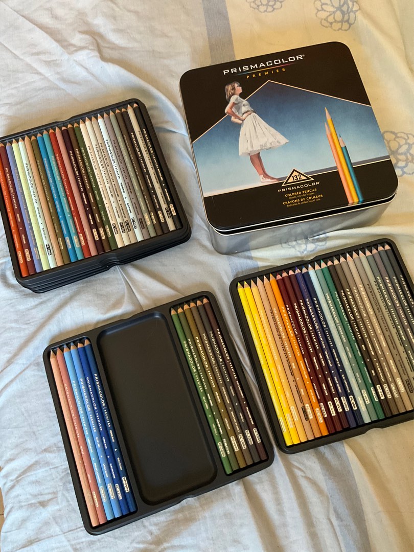PRISMACOLOR | 132 pcs colored pencils, Hobbies & Toys, Stationary ...