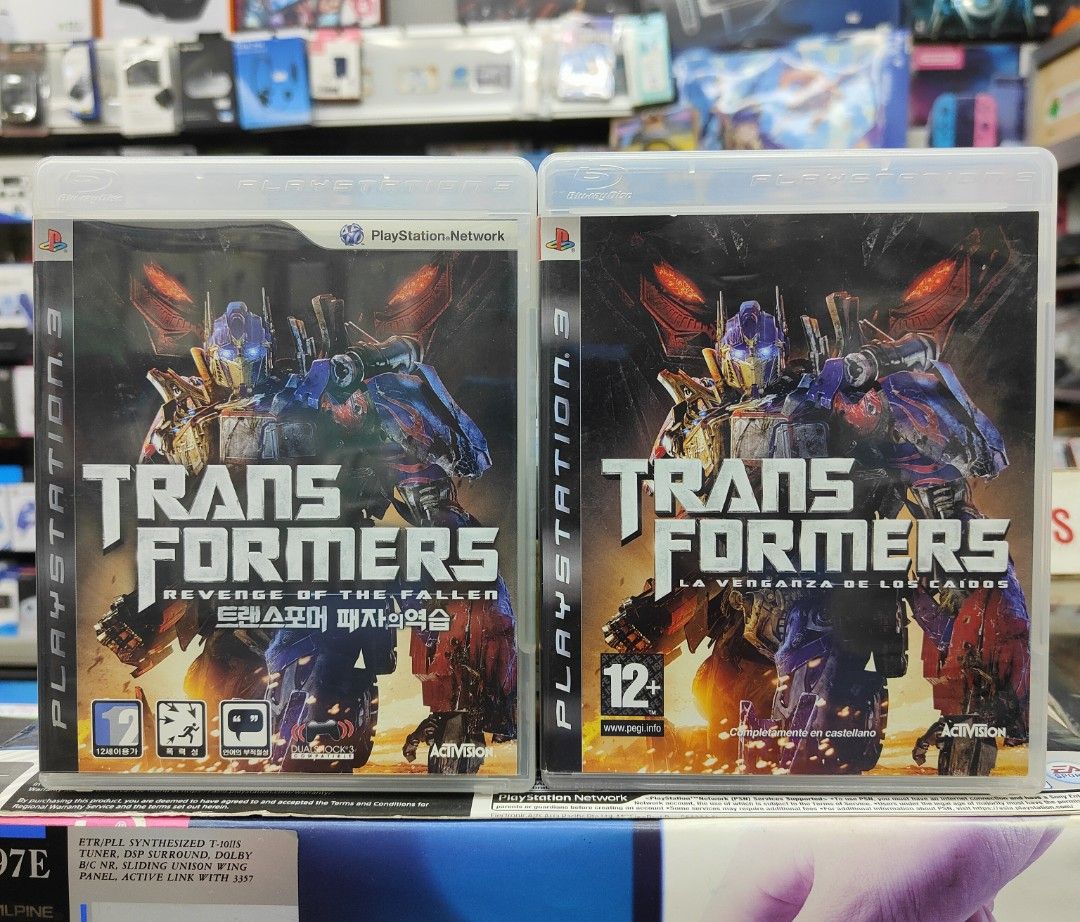 PS3 Transformers Revenge of The Fallen, Video Gaming, Video Games ...