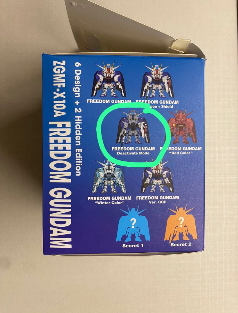 QMSV Mini Freedom Gundam Figure, Hobbies & Toys, Toys & Games on Carousell