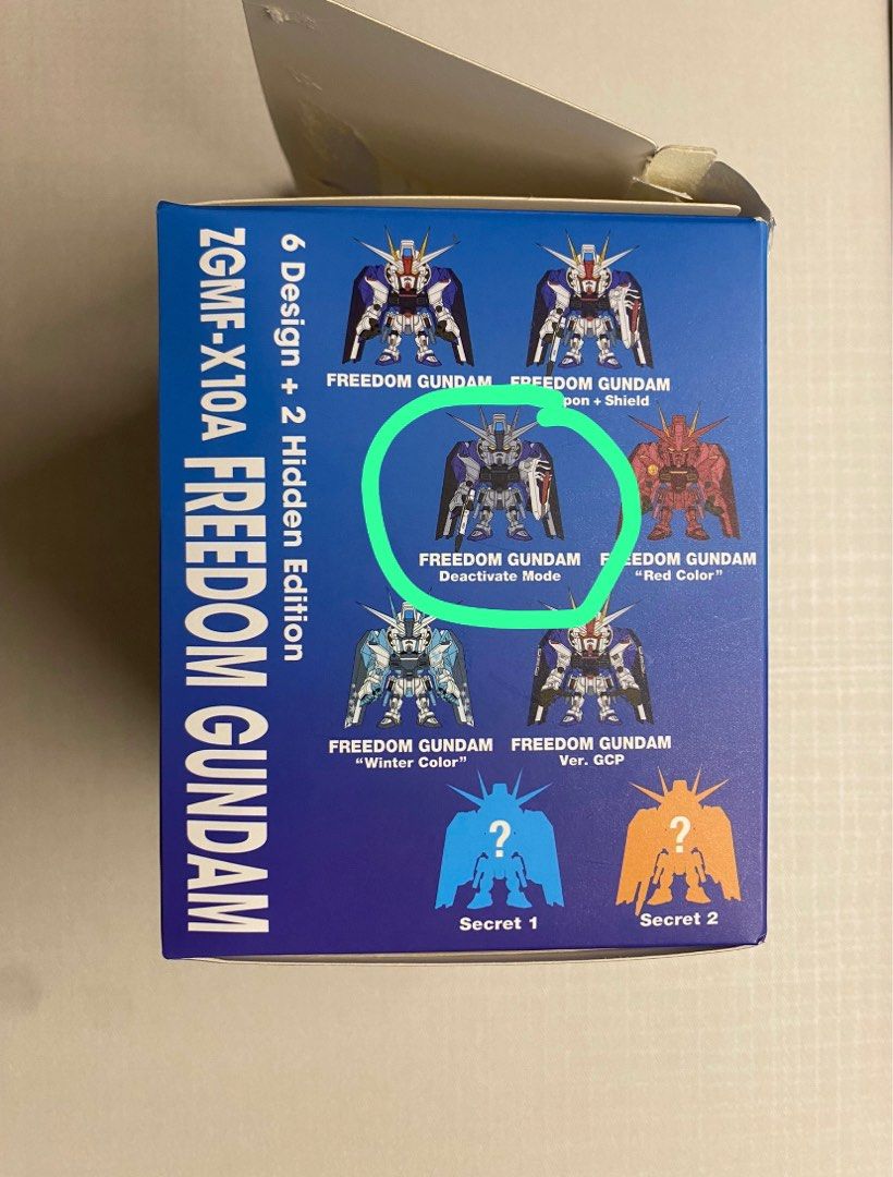 QMSV Mini Freedom Gundam Figure, Hobbies & Toys, Toys & Games on Carousell