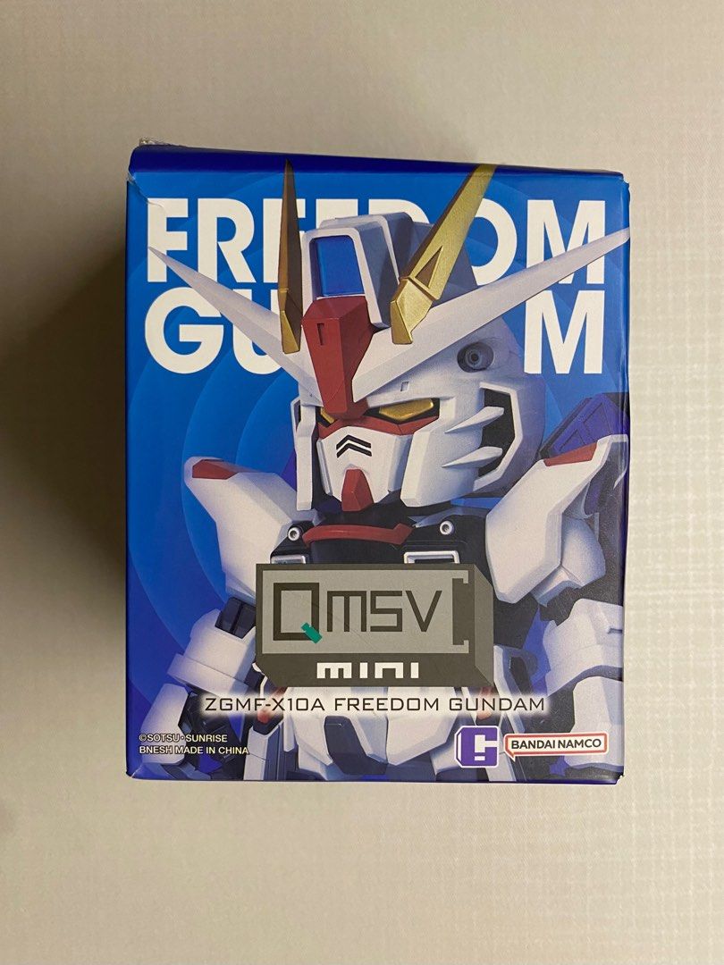 QMSV Mini Freedom Gundam Figure, Hobbies & Toys, Toys & Games on Carousell