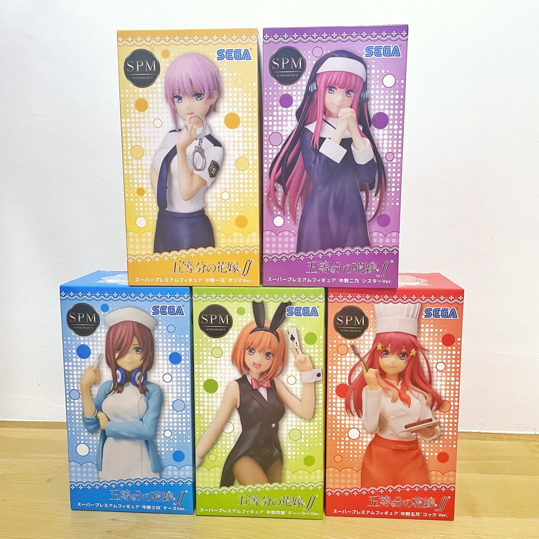 Quintessential Quintuplets SEGA Prize Figure Set, Hobbies & Toys ...
