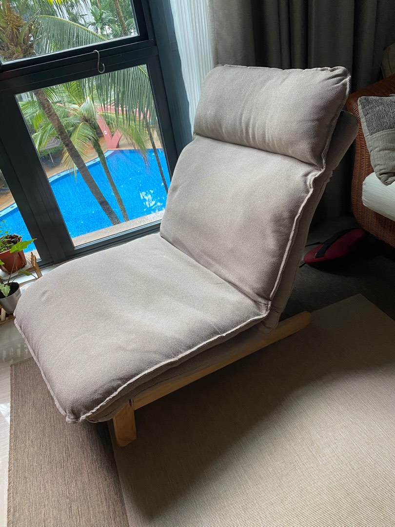 Recliner Chair Muji styled, Furniture & Home Living, Furniture, Chairs ...