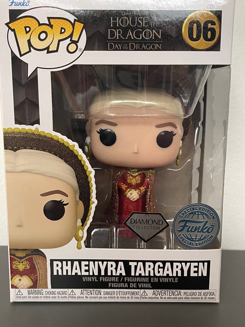Rhaenyra Targaryen (Diamond edition) Funko Pop, Hobbies & Toys ...