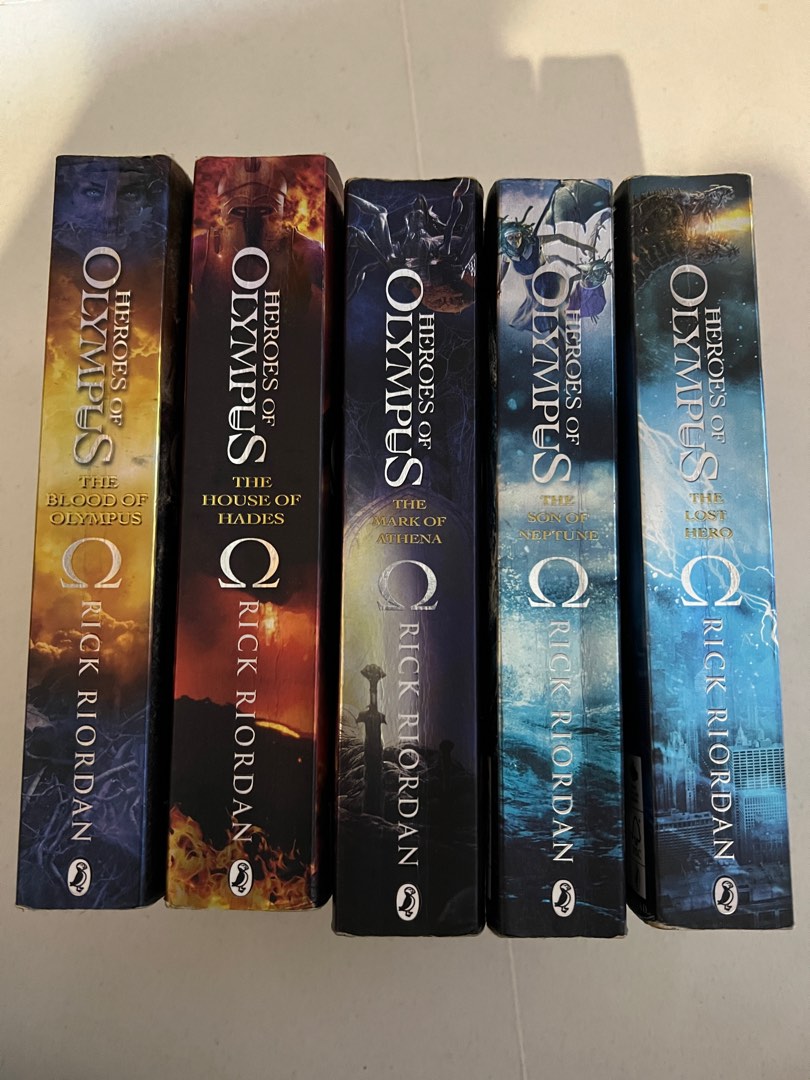 Rick riordan - heroes of Olympus, Hobbies & Toys, Books & Magazines ...