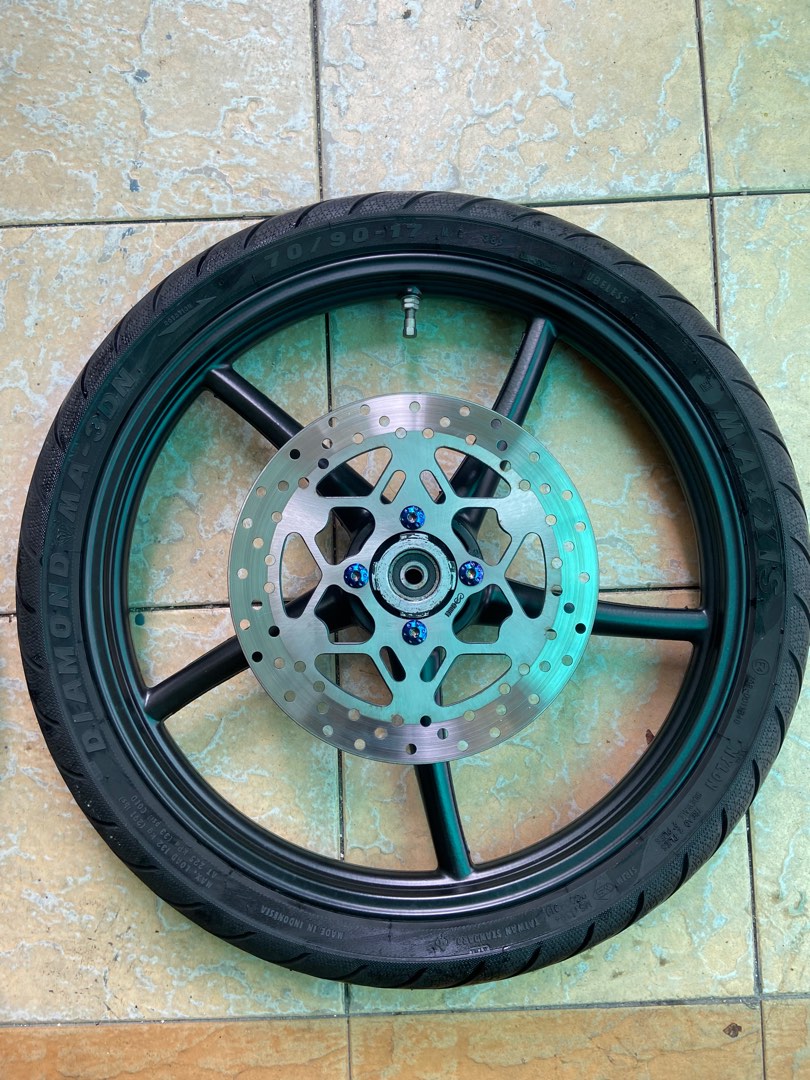 Rim Enkei Lc4s complete set, Motorbikes on Carousell