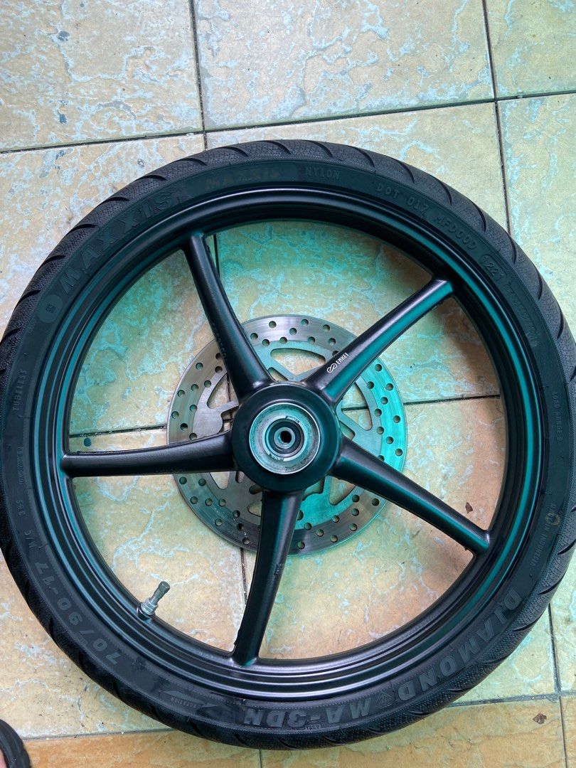 Rim Enkei Lc4s complete set, Motorbikes on Carousell