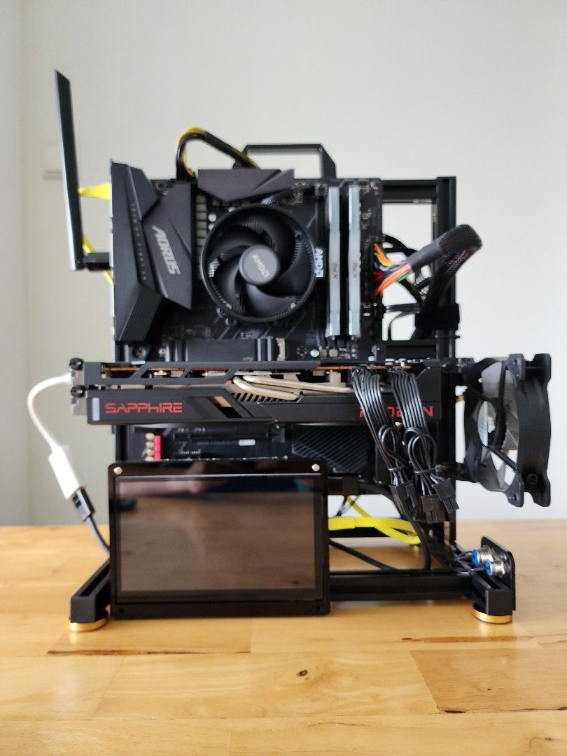 Ryzen 5 5600 +RX 6700 XT test rig, Computers & Tech, Desktops on Carousell