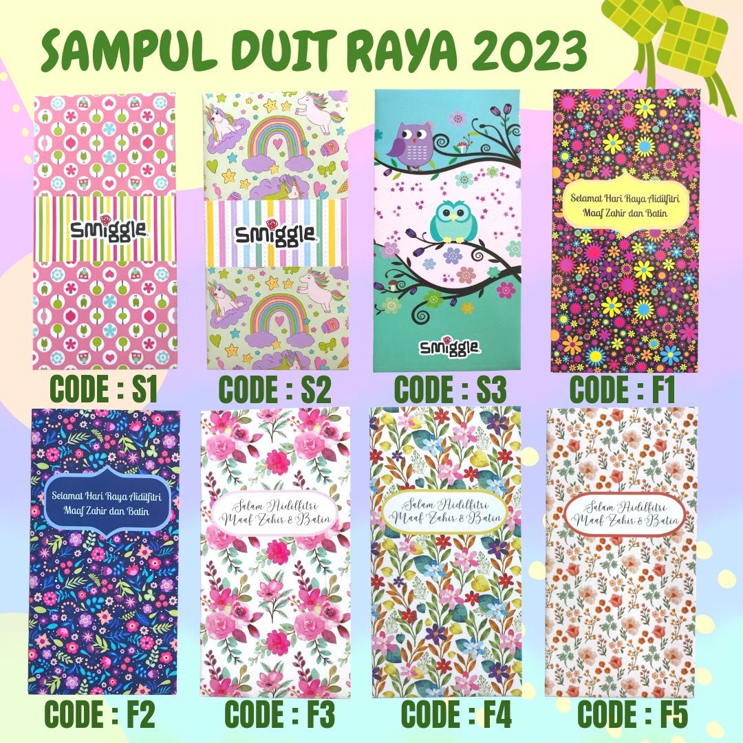 SAMPUL RAYA 2023, Hobbies & Toys, Stationery & Craft, Occasions & Party ...