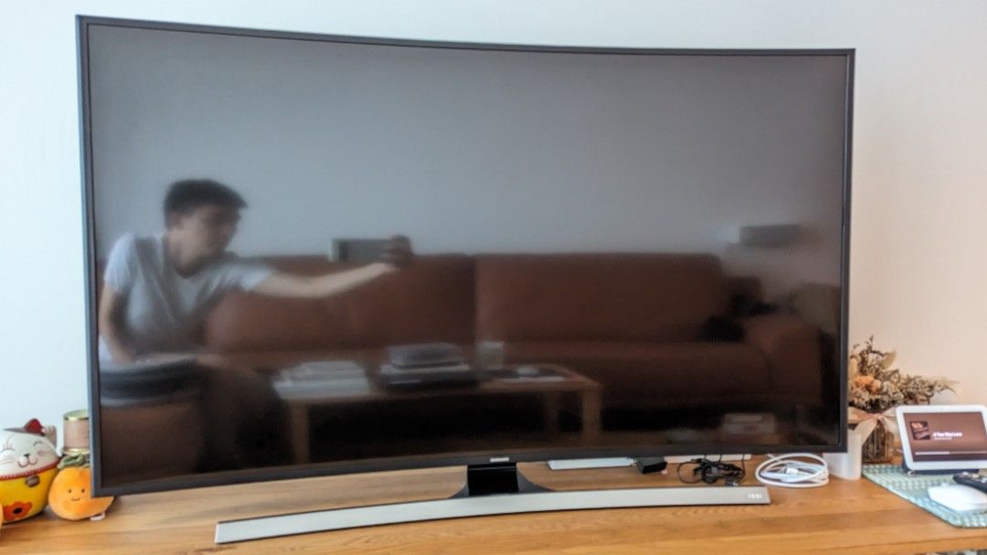 Samsung 55 inch UHD 4K curved TV, TV & Home Appliances, TV ...