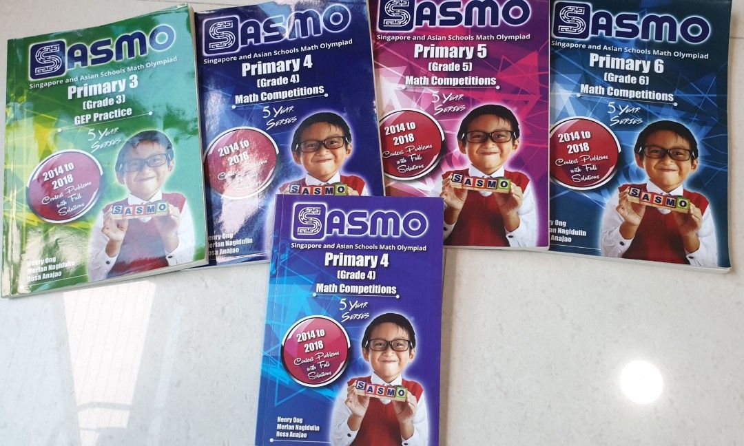 Sasmo 5 years series Maths Olympiad Competition GEP practice, Hobbies ...