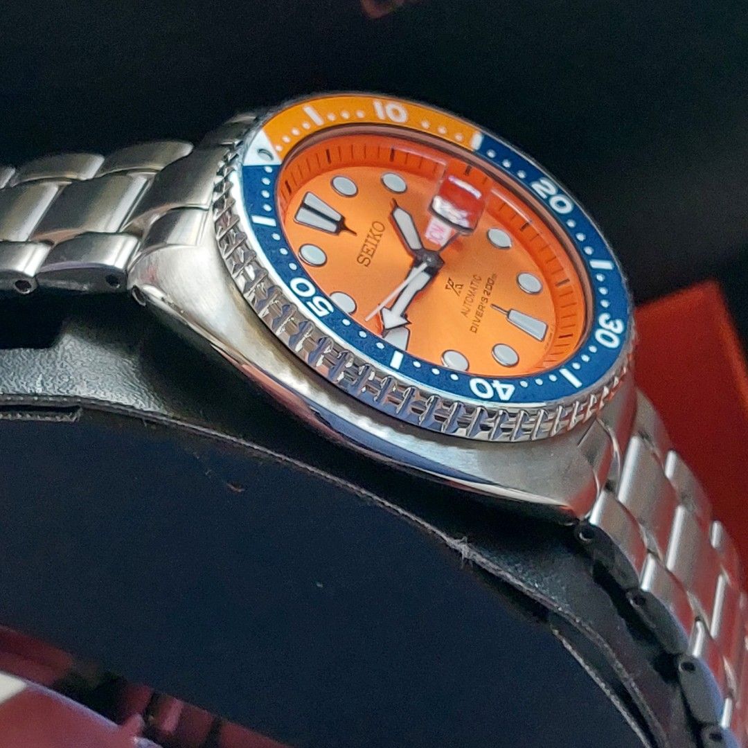 Seiko Prospex Turtle Nemo SRPC95K1, Men's Fashion, Watches ...