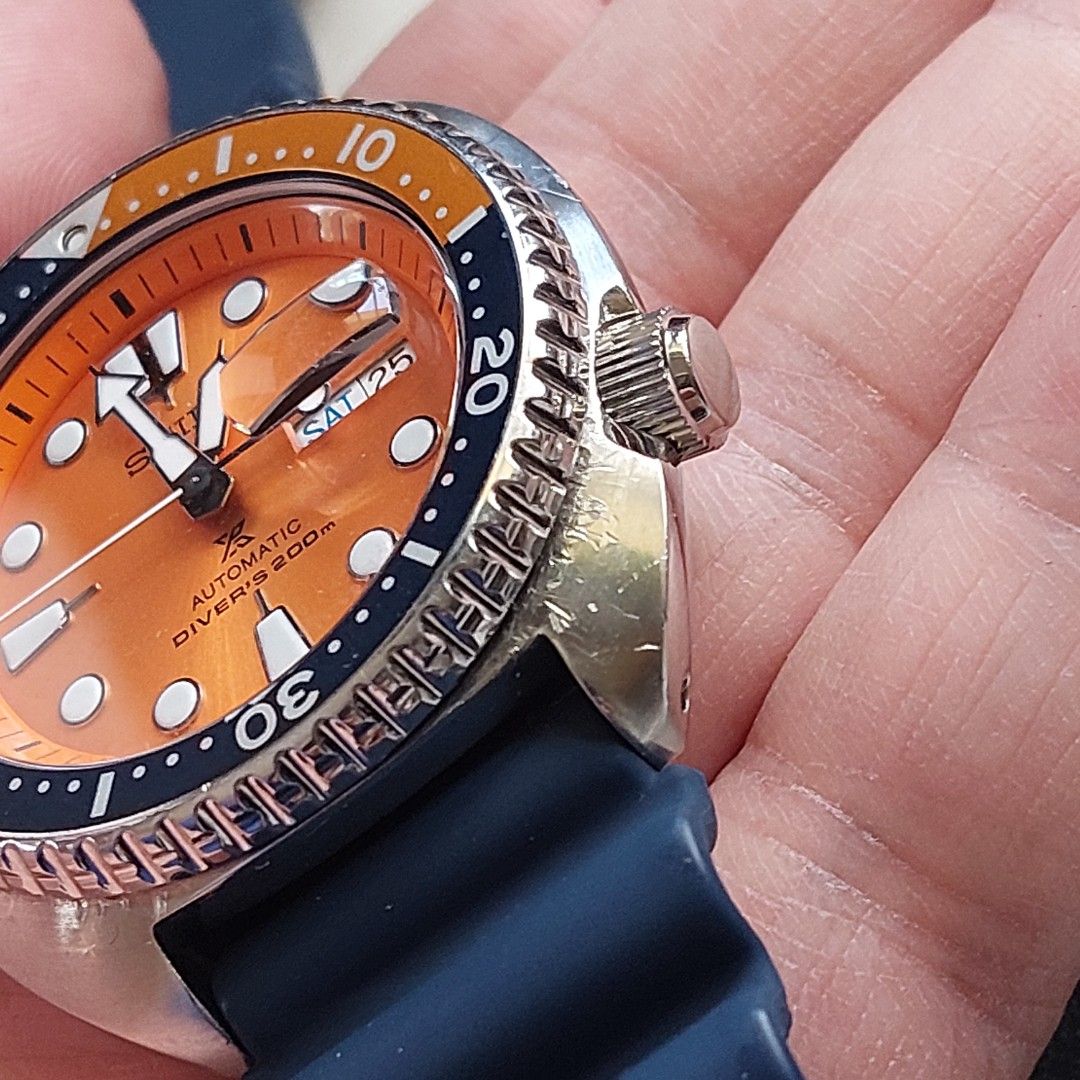 Seiko Prospex Turtle Nemo SRPC95K1, Men's Fashion, Watches ...