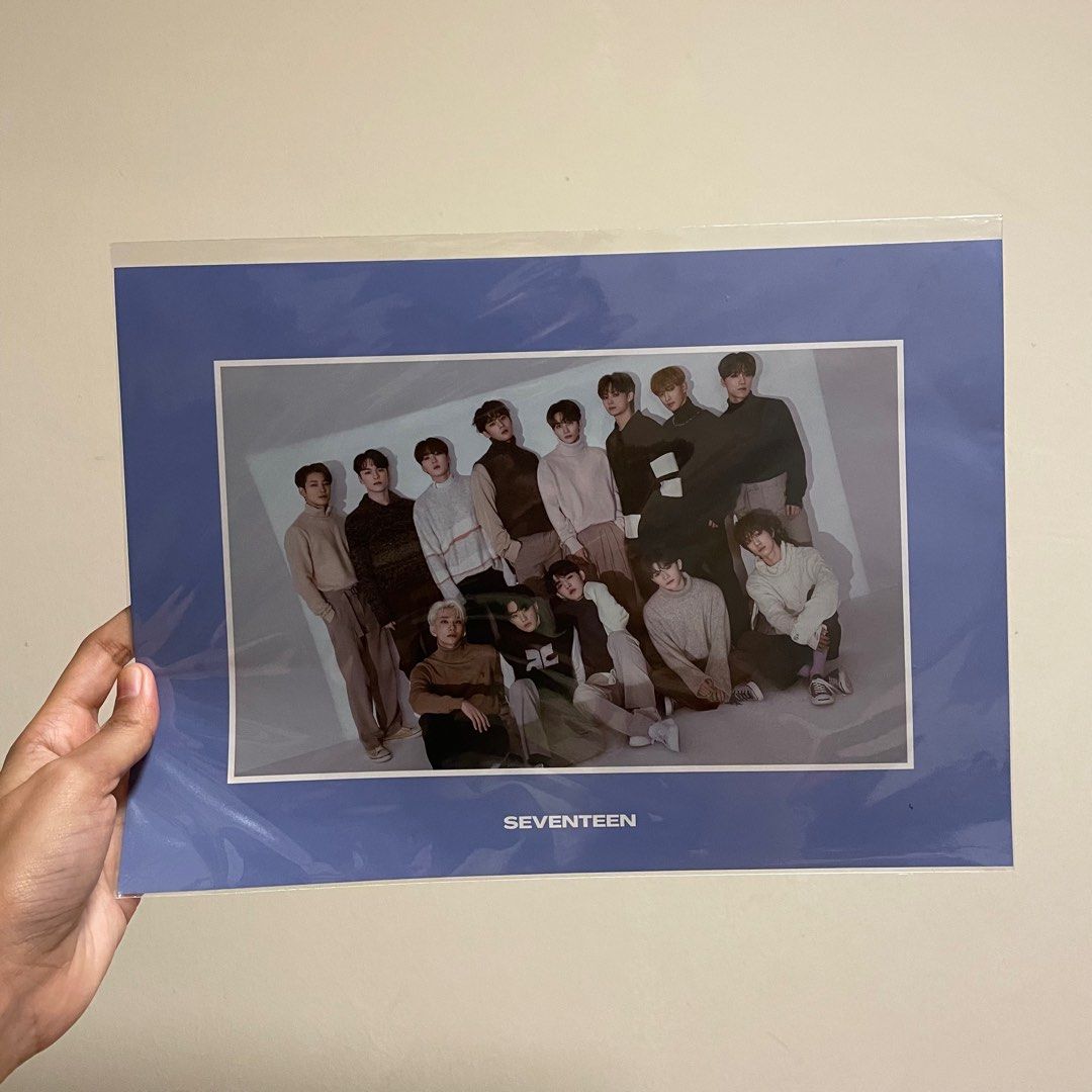 Seventeen incomplete official merch A4 size photo card, Hobbies & Toys ... Seventeen incomplete official merch A4 size photo card, Hobbies & Toys ...