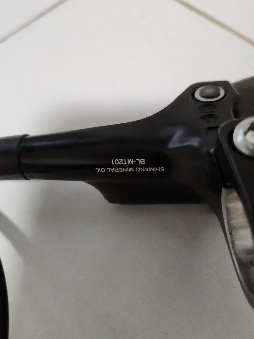 Shimano MT201 hydraulic brakeset - brake caliper and lever, Sports ...