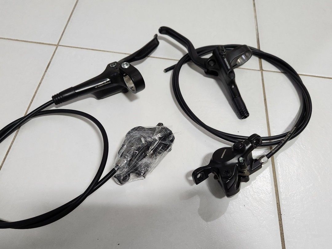 Shimano MT201 hydraulic brakeset - brake caliper and lever, Sports ...
