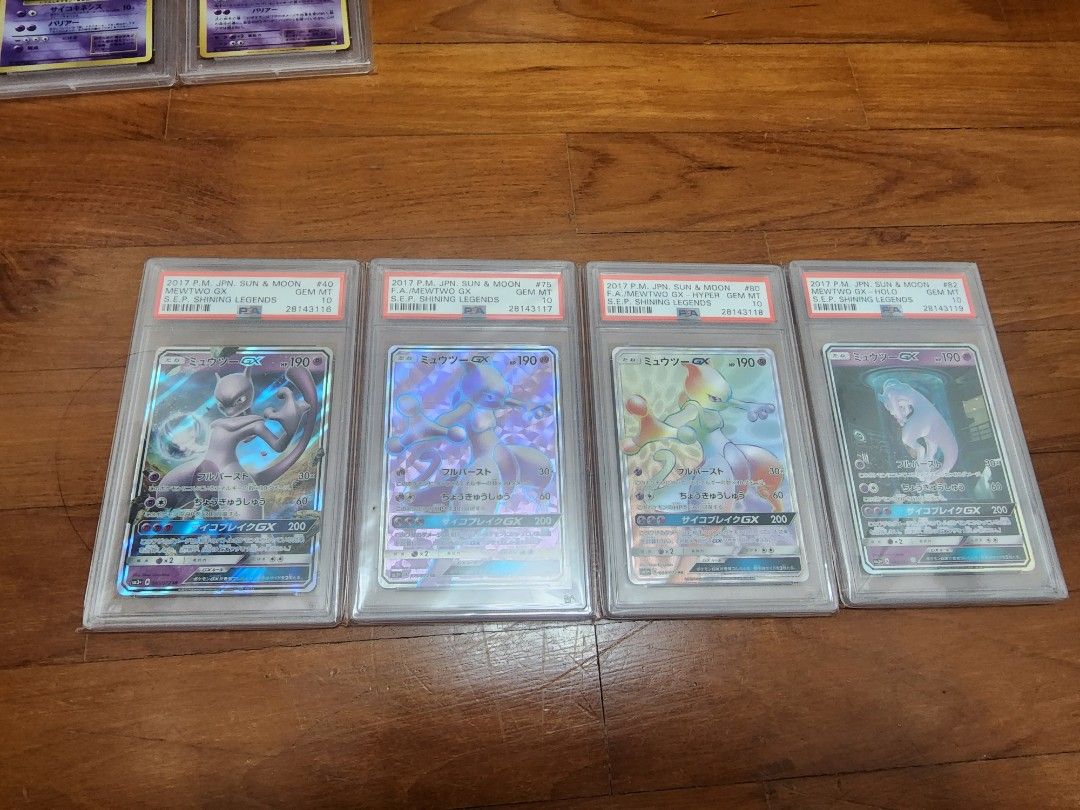 Shining legends full set psa 10 Sequential, Hobbies & Toys, Toys ...