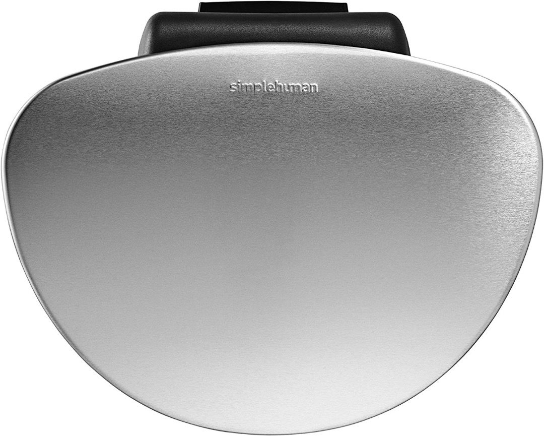 Simplehuman Semi-Round Step 10L Trash Can - Stainless Steel, Furniture ...