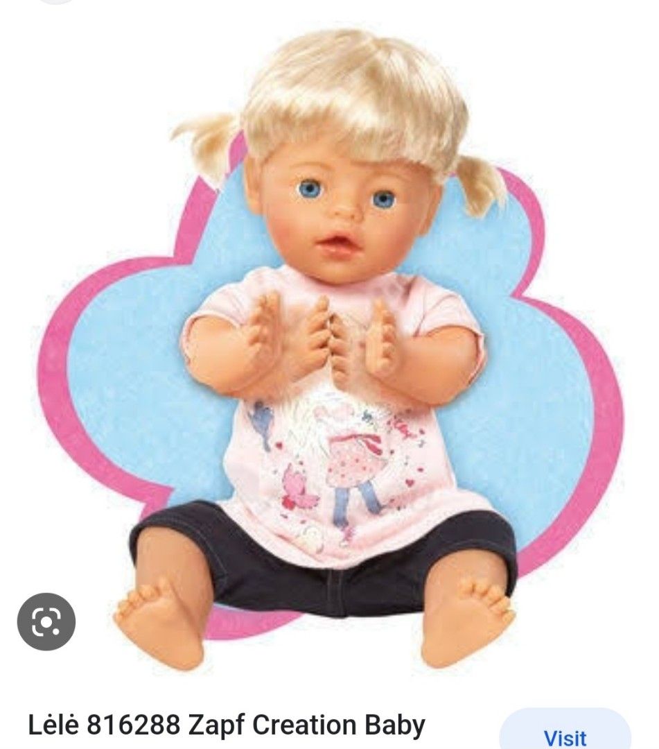 SINGING ZAPF DOLL, Hobbies & Toys, Toys & Games on Carousell