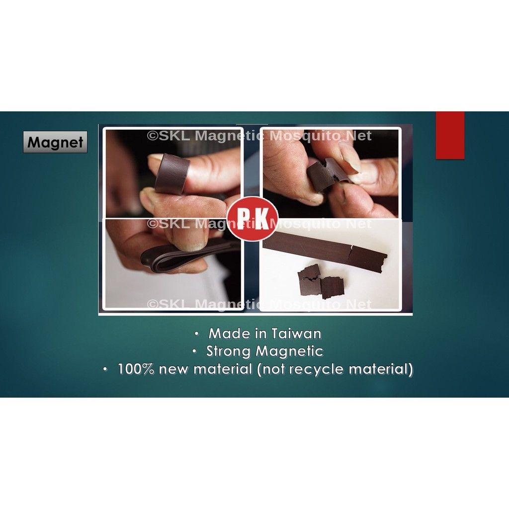 SKL Easy DIY Magnetic Mosquito Net / Jaring untuk tingkap halang nyamuk ...